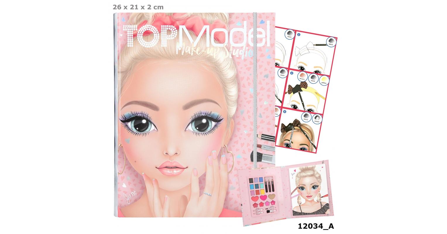 TOPModel Make-Up Kreatív Sminktervező, Sminkészlettel - Kreatív színezők