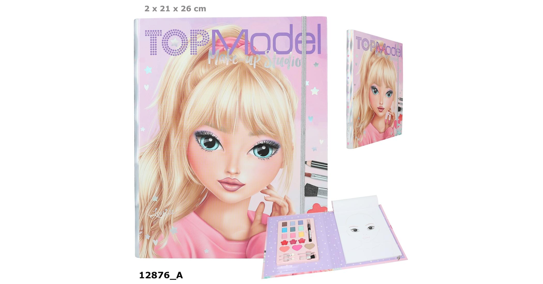 TOPModel Make-Up Kreatív Sminktervző, Sminkkészlettel - Kreatív színezők