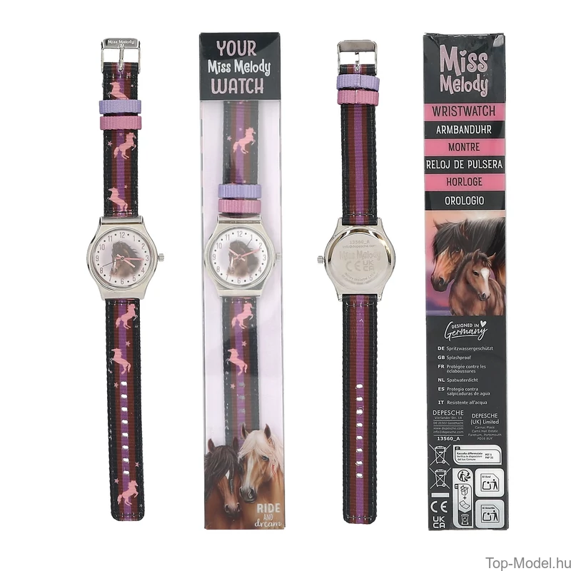 Miss Melody Karóra, Fekete - Ékszerek